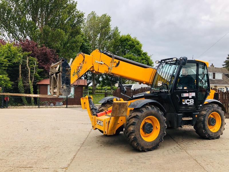 JCB 540-140 TURBO TELEHANDLER *YEAR 2017* C/W SIDE SHIFT ONE OWNER FROM ...