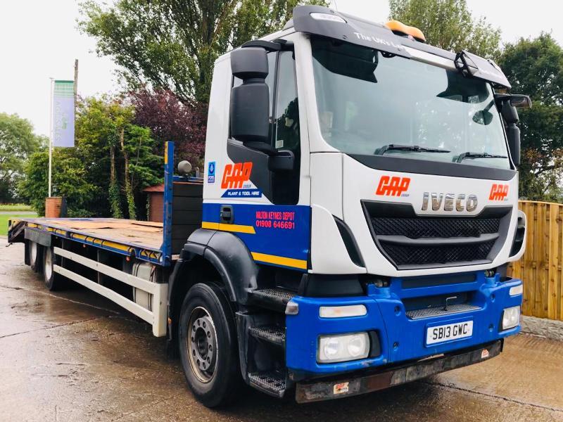 IVECO STRALIS 6X2 REAR LIFT BEAVERTAIL PLANT LORRY