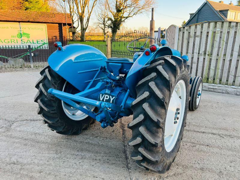 FORDSON DEXTER TRACTOR *YEAR 1960* C/W PICK UP HITCH