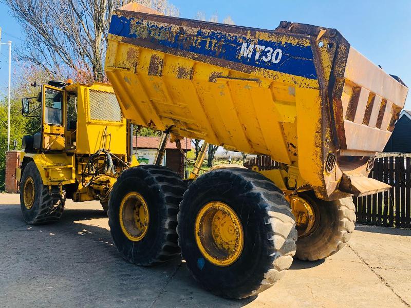 MOXY MT30 6X6 ARTICULATED DUMPER C/W REVERSE CAMERA & BACK DOOR ...