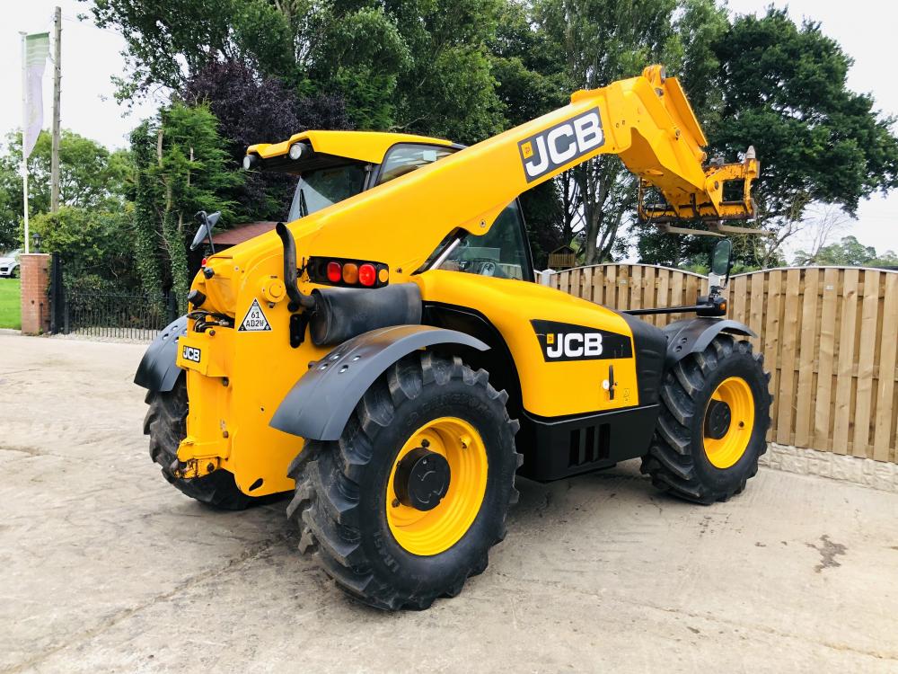 JCB 536-60 AGRI-PLUS TURBO TELEHANDLER *AG SPEC , YEAR 2011* C/W PUH ...