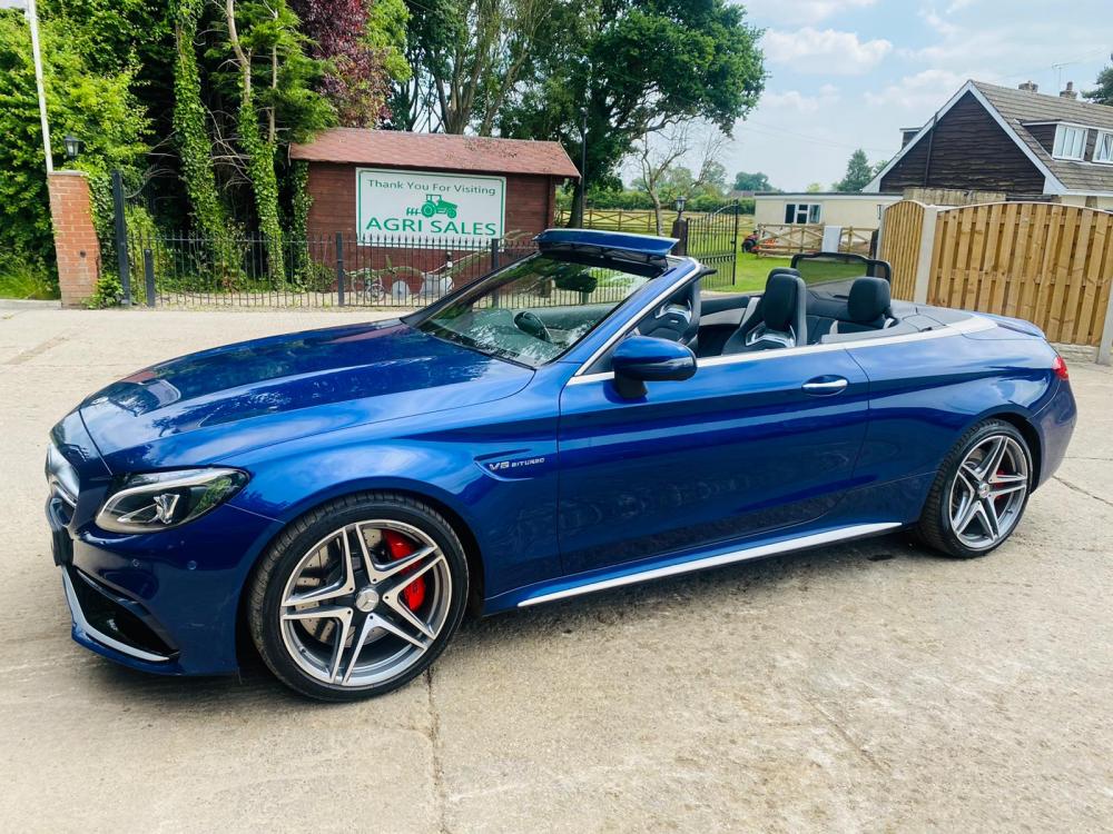 MERCEDES-BENZ AMG 4L V8 BI-TURBO C63S CONVERTABLE *YEAR 2017* PLUS VAT ...