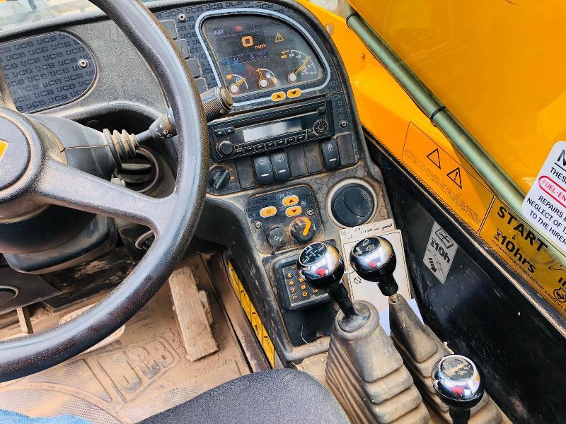 JCB 540-140 TURBO TELEHANDLER *YEAR 2017* C/W SIDE SHIFT ONE OWNER FROM ...