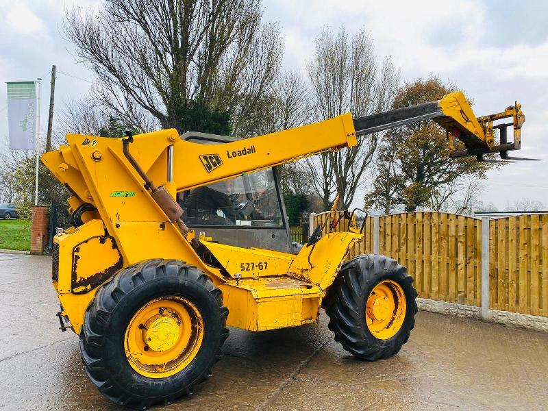 JCB 527-67 4WD TELEHANDLER C/W PALLET TINES