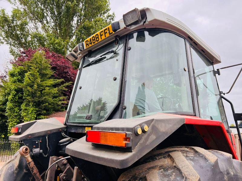 MASSEY FERGUSON 6150 4WD TRACTOR C/W PERKINS ENGINE *VIDEO*