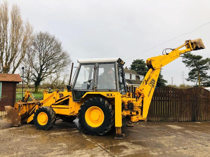 JCB 3CX PROJECT 7 4WD BACKHOE DIGGER C/W PROJECT 8 BACK END