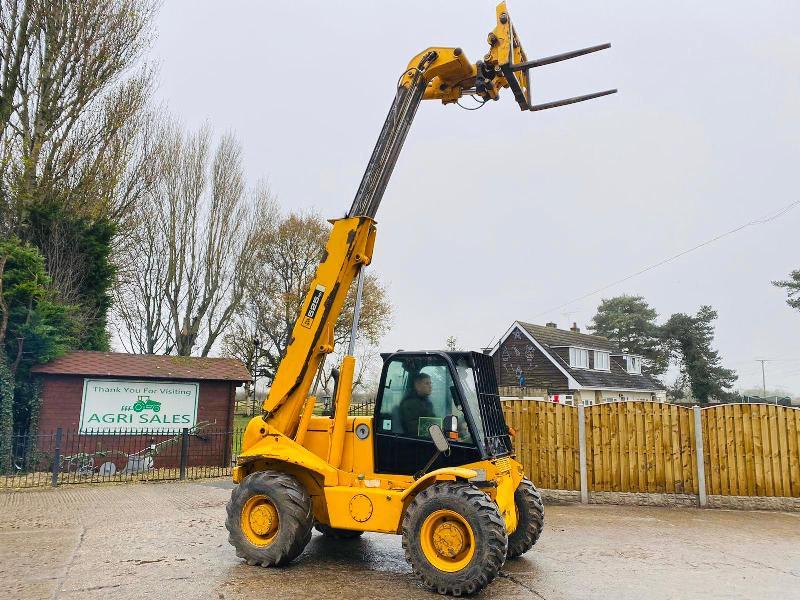 JCB 525-50 4WD LOADALL TELEHANDLER C/W PALLET TINES