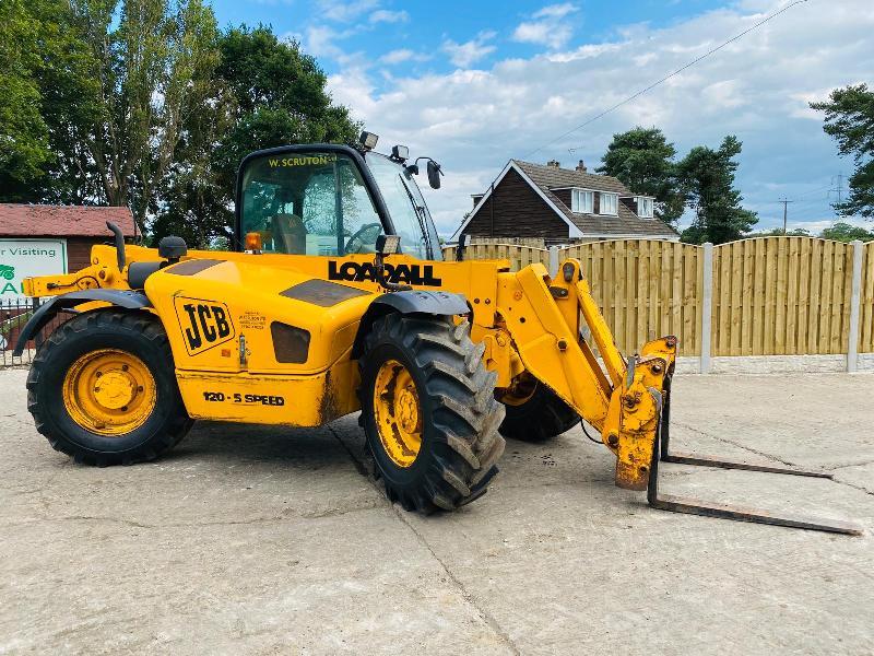 JCB 530-70 SUPER TELEHANDLER * AG - SPEC * C/W JOYSTICK CONTROL & PUH