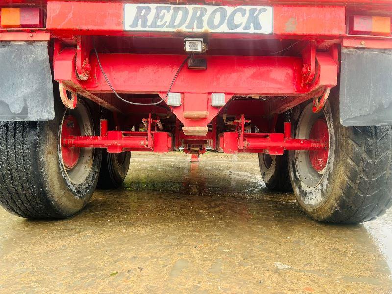 8000L BUNDED DIESEL BOWSER C/W RED ROCK TWIN AXLE TRAILER *VIDEO*