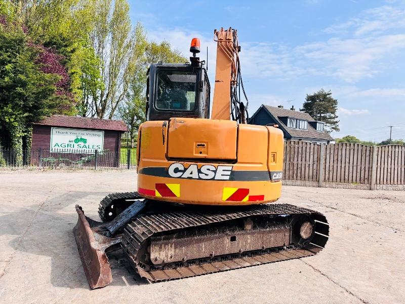 CASE CX75SR EXCAVATOR *ZERO SWING* C/W QUICK HITCH & BUCKET