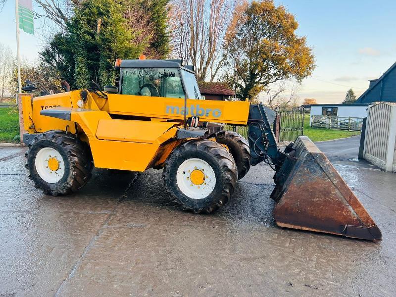 MATBRO TS270 4WD TELEHANDLER * AG-SPEC * C/W PICK UP HITCH