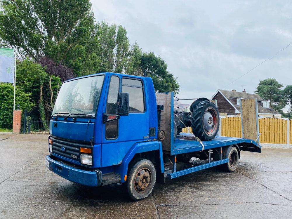 FORD CARGO 0813 PLANT LORRY C/W FERGUSON DIESEL TRACTOR