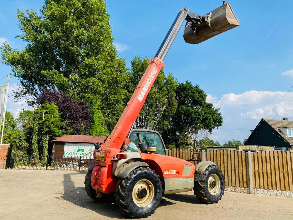 MANITOU MLT741-120 TELEHANDLER * AG- SPEC * C/W PICK UP HITCH ...