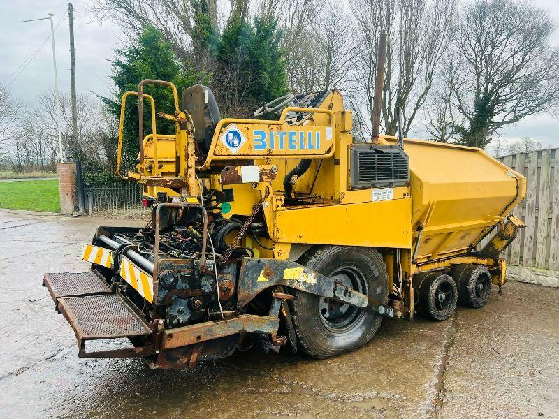 BITELLI BB632 TARMAC PAVER C/W DUAL CONTROL DRIVE *VIDEO*