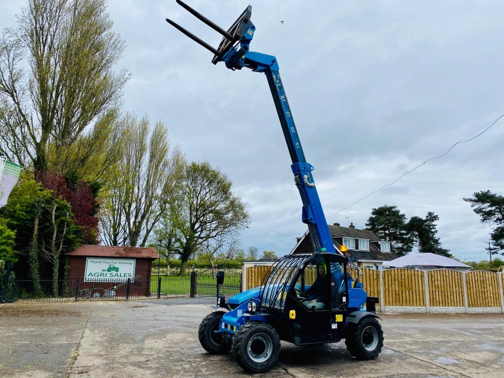 GENIE GTH-2506 4WD TELEHANDLER * YEAR 2016 * C/W PALLET TINES