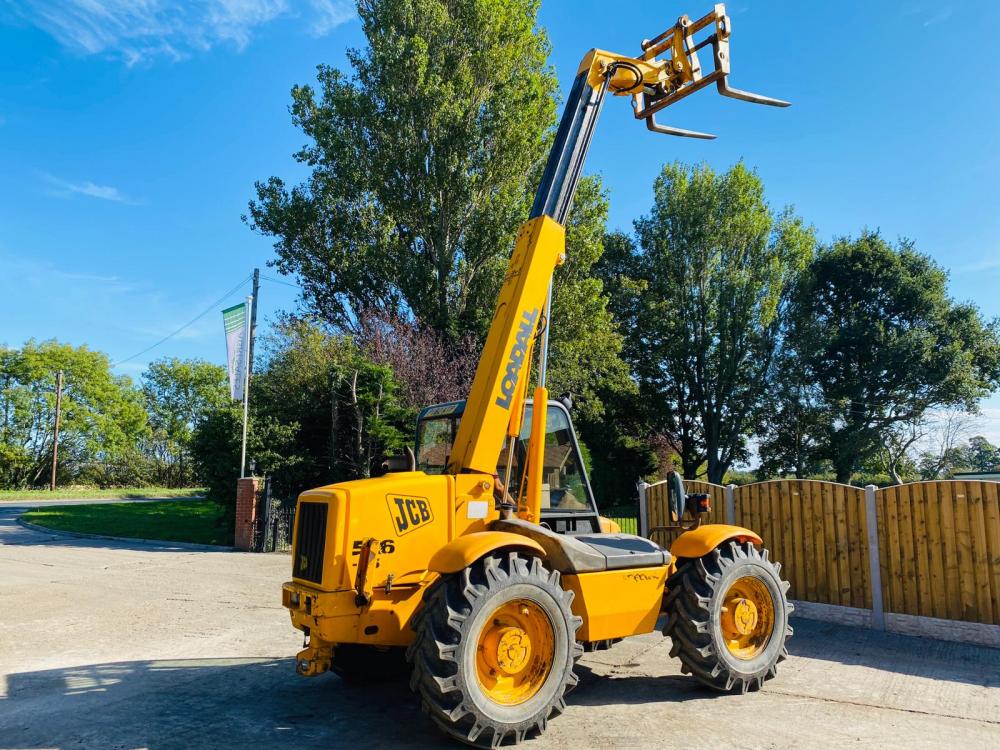 JCB 526-55 TELEHANDLER *AG-SPEC* ONLY 6844 HOURS * C/W PICK HITCH
