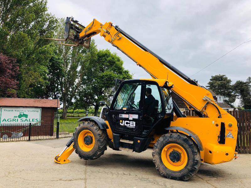 JCB 540-140 TURBO TELEHANDLER *YEAR 2017* C/W SIDE SHIFT ONE OWNER FROM ...