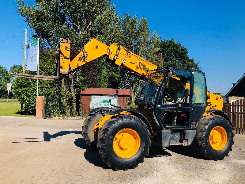 JCB 535-95 TELEHANDLER * AG-SPEC * C/W PICK UP HITCH & JOYSTICK CONTROL