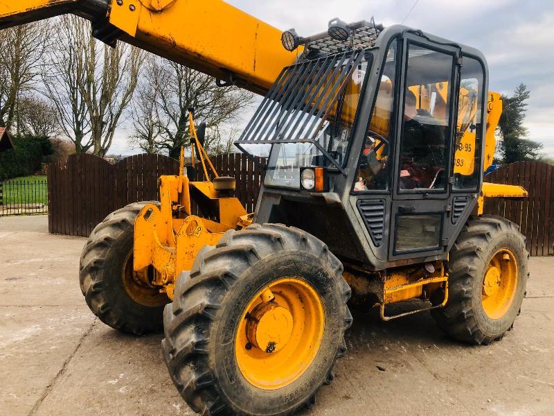 JCB 530-95 TELEHANDLER * 9.5 METER REACH , 3 TON LIFT