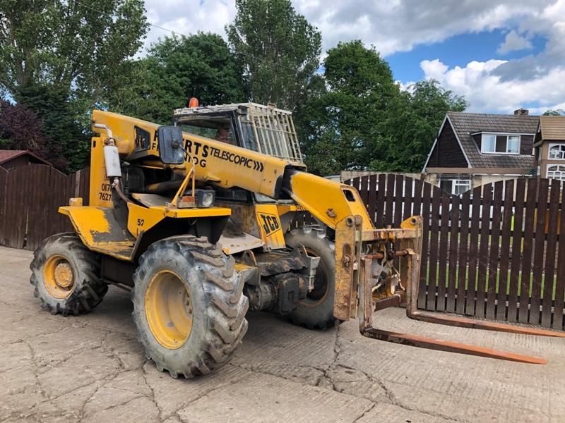 JCB 525B LOADALL 4WD TELEHANDLER CW TINES