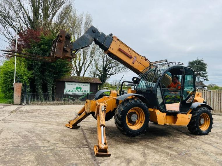 CASE TX170 4WD TELEHANDLER *17 METER REACH* C/W PALLET TINES *VIDEO*