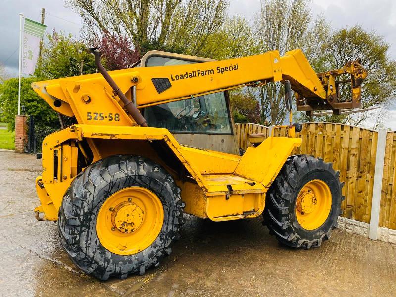 JCB 525-58 4WD TELEHANDLER *AG-SPEC* C/W PICK UP HITCH