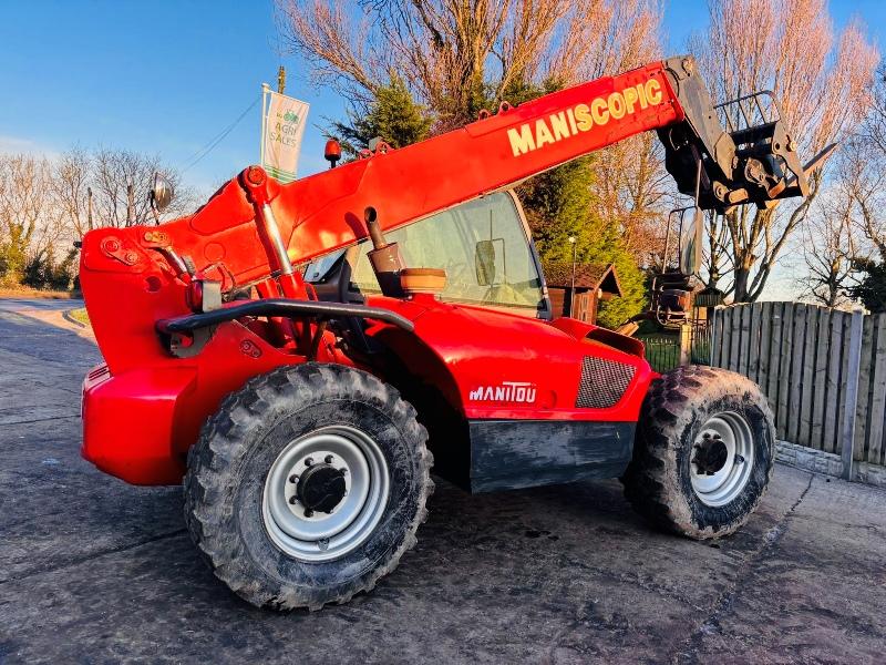MANITOU MLT845 4WD TELEHANDLER C/W PALLET TINES