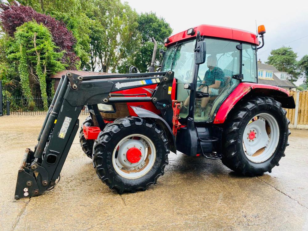 MCCORMICK CX105 4WD TRACTOR * YEAR 2007 * C/W TRIMA FRONT LOADER & EURO ...