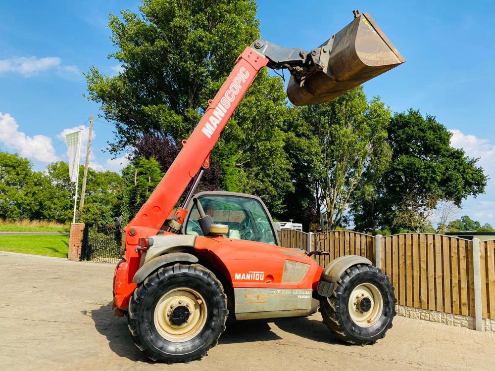 MANITOU MLT741-120 TELEHANDLER * AG- SPEC * C/W PICK UP HITCH ...