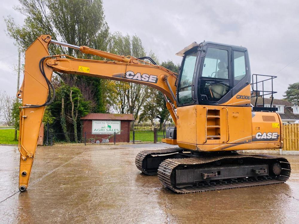 CASE CX130B HIGH RISED CABIN TRACKED WASTE HANDLER * YEAR 2008 * C/W ...