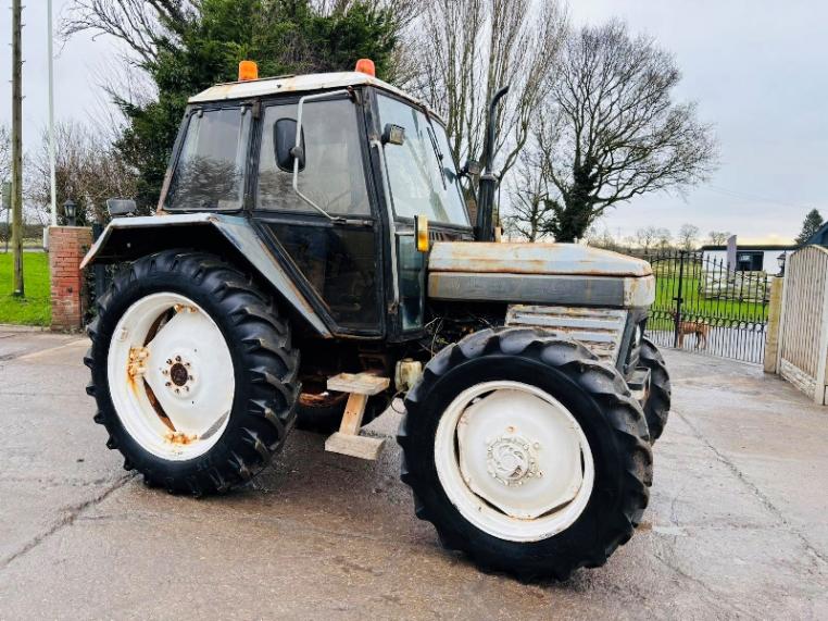 LEYLAND 804 4WD TRACTOR C/W FULLY GLAZED CABIN *VIDEO*