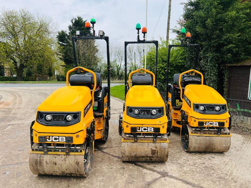 JCB CT160 DOUBLE DRUM ROLLER *YEAR 2019, CHOICE OF TWO* VIDEO*