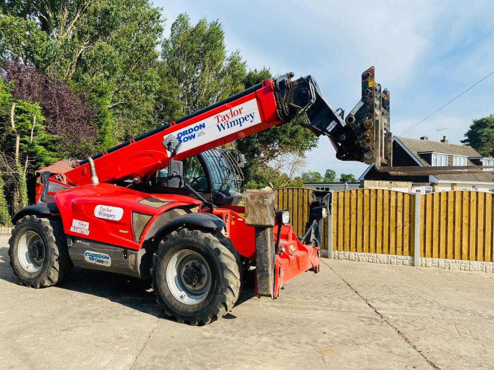 MANITOU MT1440 TURBO TELEHANDLER * YEAR 2015 * C/W REVERSE CAMERA