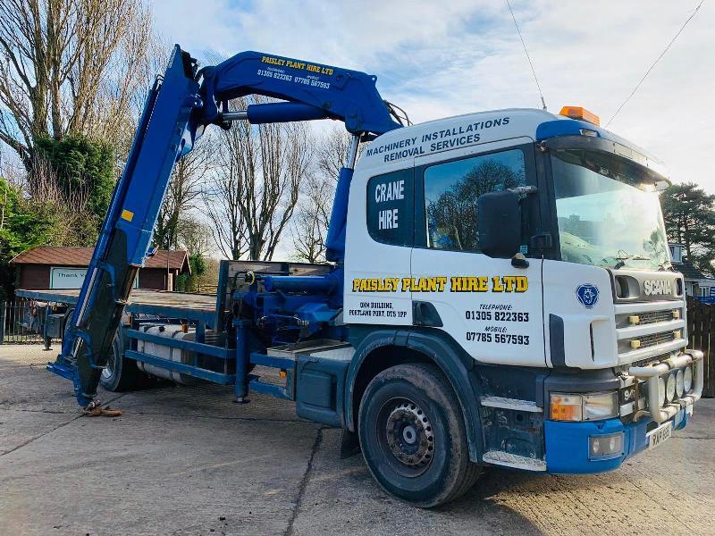 SCANIA P94D 26 TON RIDGID LORRY * LORRY ONLY CRANE NOW SOLD