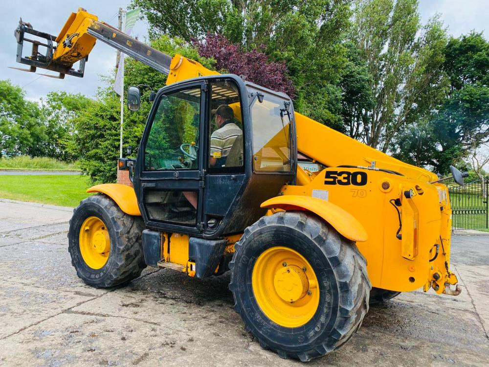 JCB 530-70 FARM SPECIAL 4WD TELEHANDLER *ONLY 3204 HOURS , AG-SPEC* C/W PUH