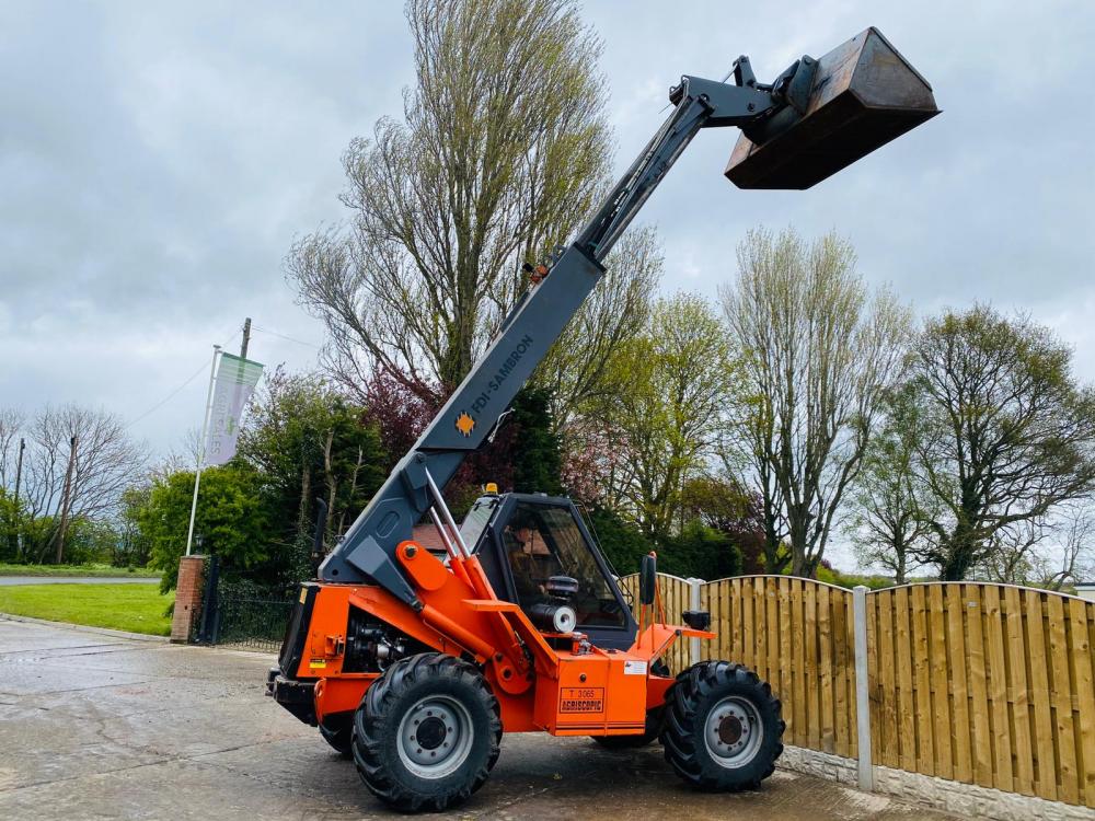 FDI SAMBRON T3065 4WD TELEHANDLER *ONLY 7507 HOURS* C/W BUCKET