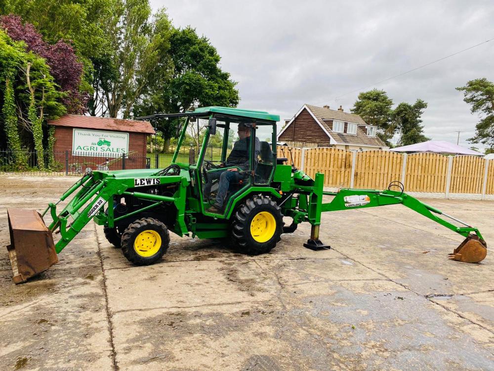 JOHN DEERE 855 4WD TRACTOR *EX COUNCIL , ONLY 736 HRS* C/W LOADER ...