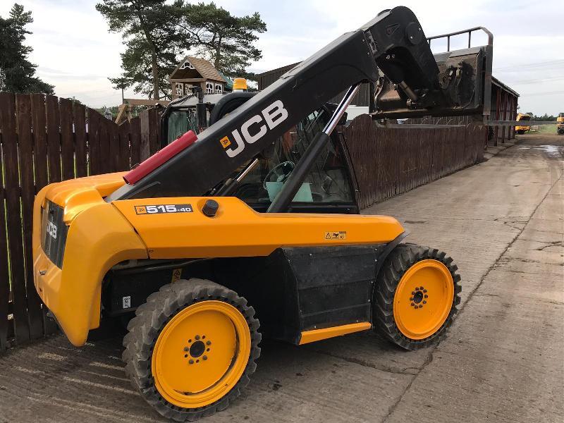 JCB 515-40 TELEHANDLER ( YEAR 2011 ) * ONLY 1815 HOURS * ( PLEASE SEE ...
