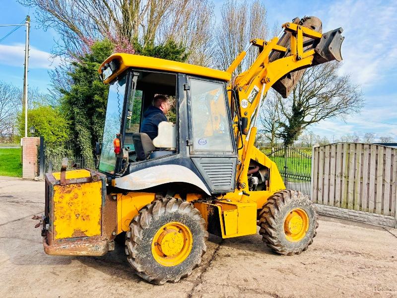 JCB 2CX AIR MASTER 4WD LOADING SHOVEL C/W 4 WHEEL STEER & SIDE TIP ...