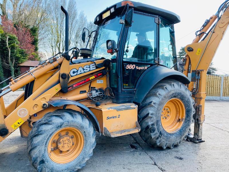 CASE 580 SUPER R SERIES 2 BACK HOE DIGGER C/W REAR QUICK HITCH * SEE ...