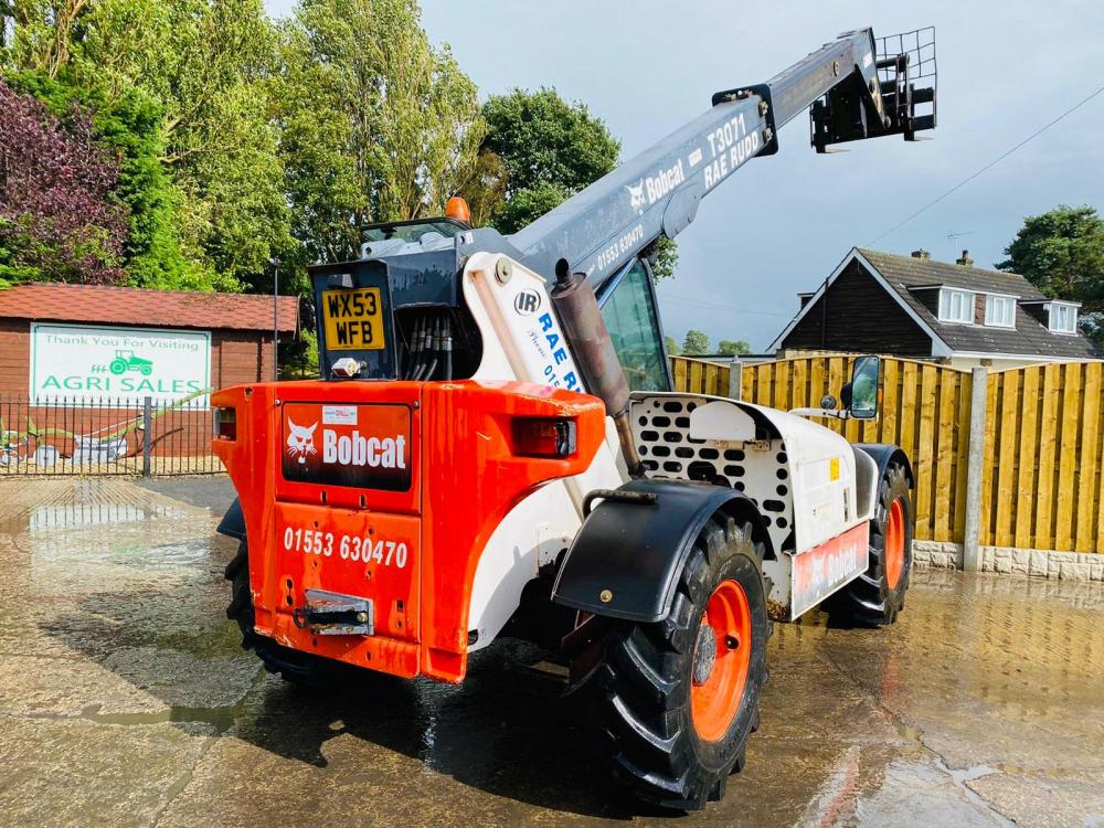 BOBCAT T3071 TURBO TELEHANDLER *ONLY 3291 HOURS* 7 METER REACH