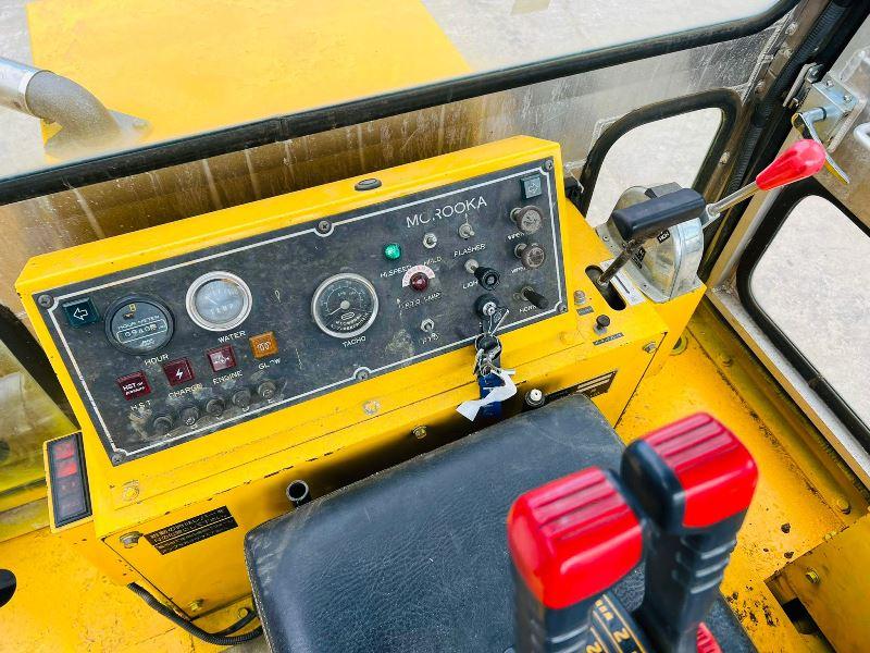 MOROOKA MK30 TRACKED TRACTOR * 940 HOURS * C/W RUBBER TRACKS * VIDEO