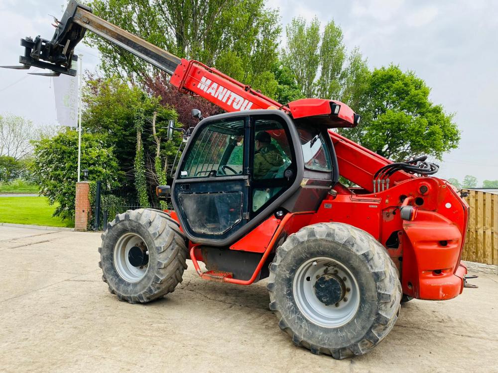 MANITOU MHT860L TURBO 4WD TELEHANDLER * 8 METER , 6 TON LIFT * C/W AC CABIN
