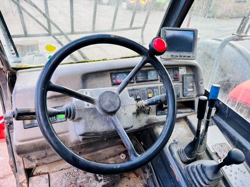 MANITOU MT1340 4WD TELEHANDLER *13 METER REACH* ENGINE SMOKES *VIDEO*