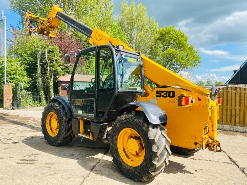 JCB 530-70 TURBO FARM SPECIAL * AG-SPEC , 7 METER REACH * 8903 HOURS C ...