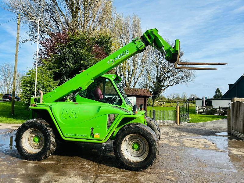 MERLO P40.7 4WD TELEHANDLER*YEAR 2012, AG SPEC* C/W PICK UP HITCH