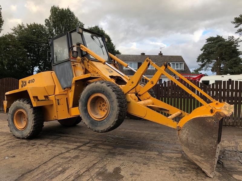JCB 410-1C 4WD LOADING SHOVEL ( PLEASE SEE VIDEO )