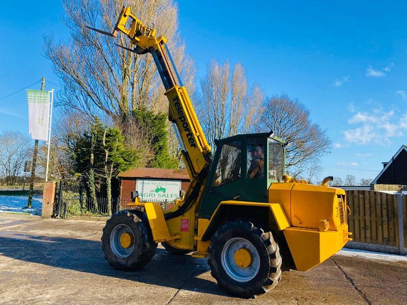 SANDERSON TX525 4WD TELEHANDLER C/W PIN AND CONE HEAD STOCK