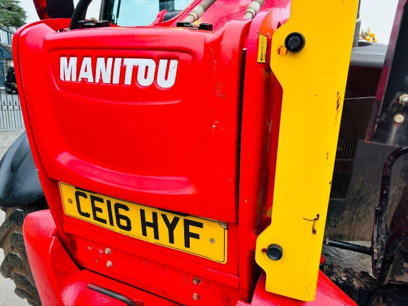 MANITOU MT1135 4WD TURBO TELEHANDLER *YEAR 2016* C/W PALLET TINES *VIDEO*