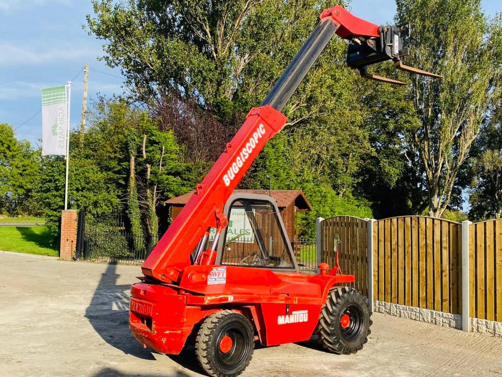 MANITOU BT420 4WD BUGGISCOPIC TELEHANDLER * ONLY 3117 HOURS * SEE VIDEO